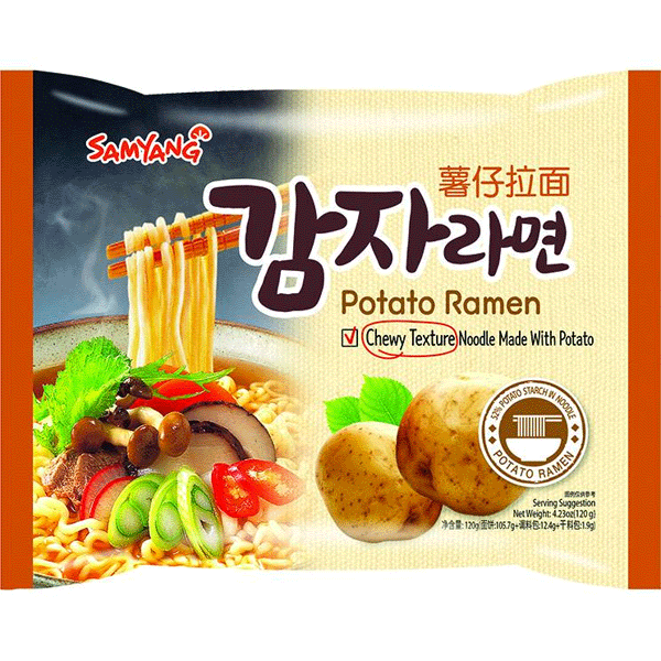 Samyang - Potato Ramen - Nyheter - Kryddlandet.se